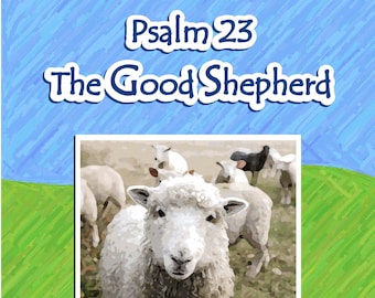 Psalm 23 Bookmark Twenty-third Psalm Good Shepherd Bible - Etsy