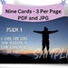 Psalm 8 Memory Cards: Bible Verse Memorization (PDF & JPG) - Etsy
