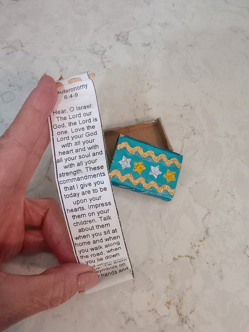 DIY Mezuzah Craft: Shema Prayer, Jewish Kids Activity (PDF Pattern) - Etsy