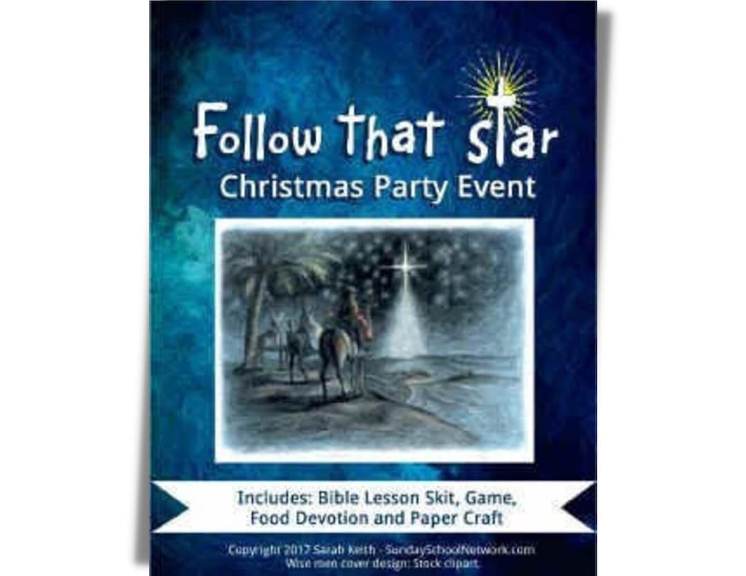 Follow That Star Christmas Party Event Planner (digital Download) - Etsy