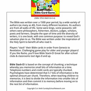 Bible Card Game, Family Game Night, Books of the Bible, Christian Card ...