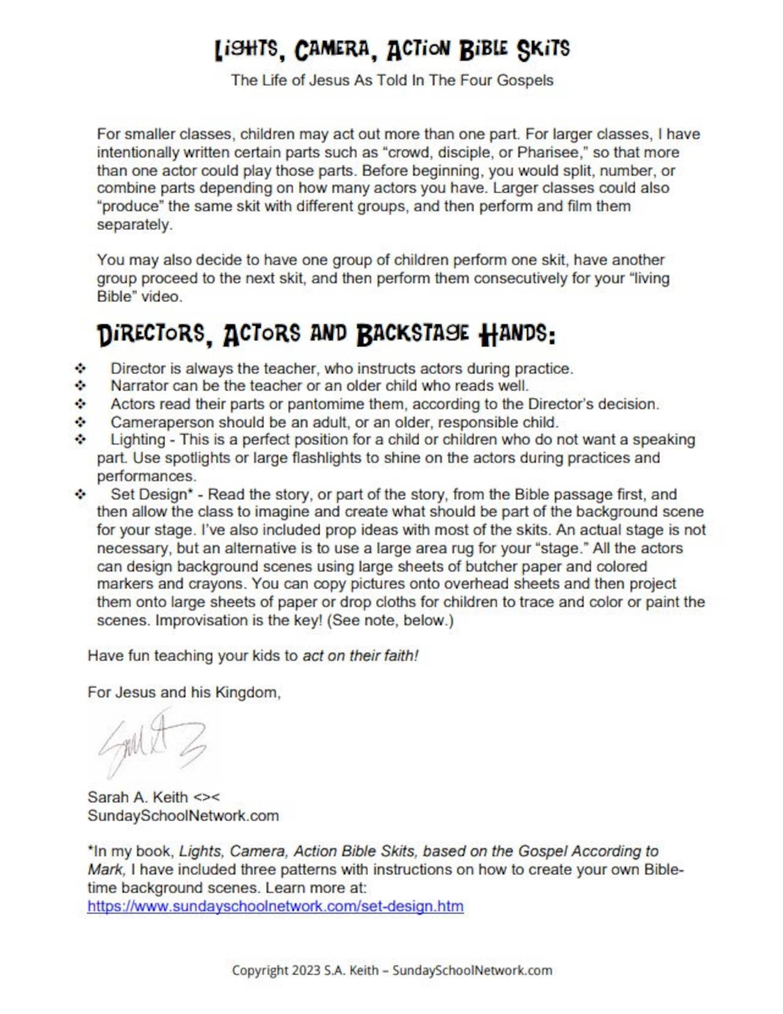 Life of Jesus Bible Skits: 25 Gospel Skits for Children's Ministry - Etsy