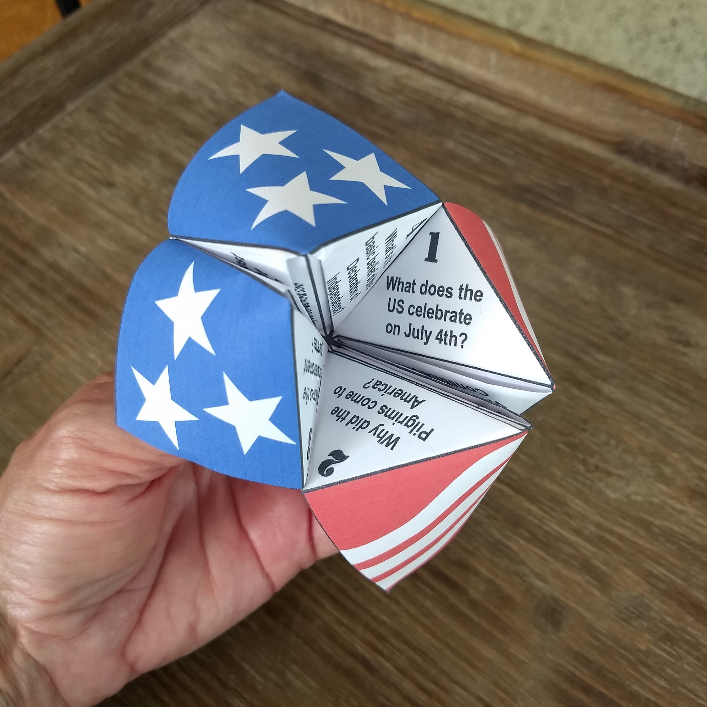 July 4th Craft Patriotic Kids | Fourth of July Children's Activity ...