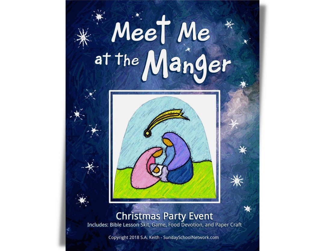 Meet Me at the Manger Christmas Party Planner: Children's Ministry (PDF ...