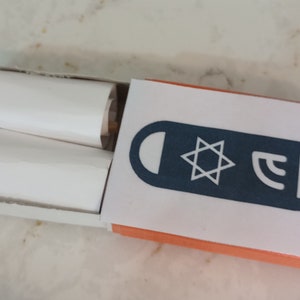 DIY Mezuzah Craft: Shema Prayer, Jewish Kids Activity (PDF Pattern) - Etsy