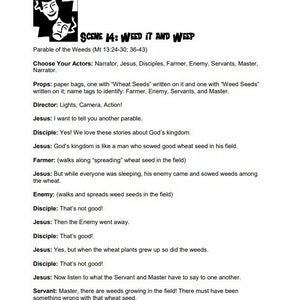 Life of Jesus Bible Skits: 25 Gospel Skits for Children's Ministry - Etsy