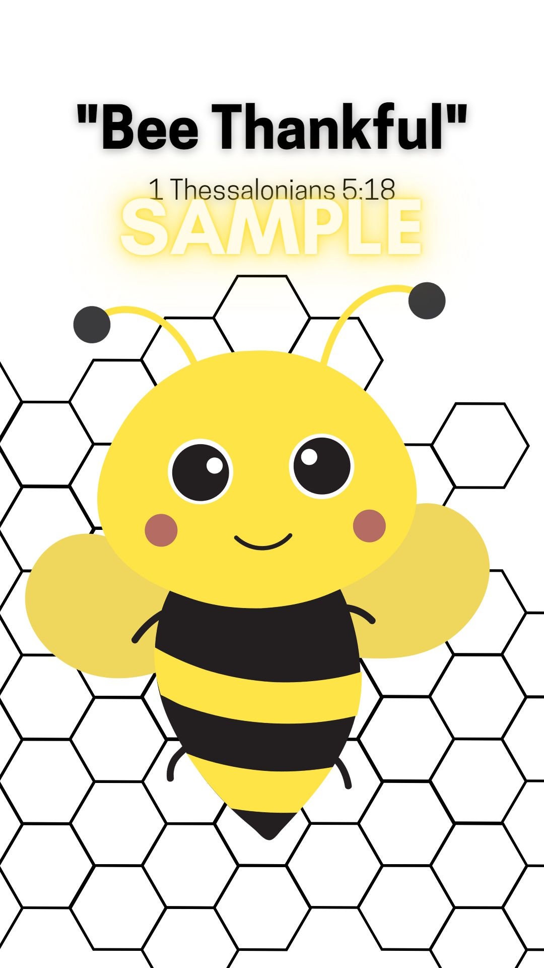 Bee Bible Verse Cards for Kids: Christian Education (PDF Pattern) - Etsy