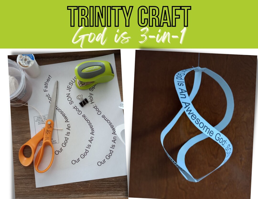 Trinity Craft: God is 3-in-1 Activity (PDF Download) - Etsy