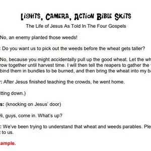 Life of Jesus Bible Skits: 25 Gospel Skits for Children's Ministry - Etsy
