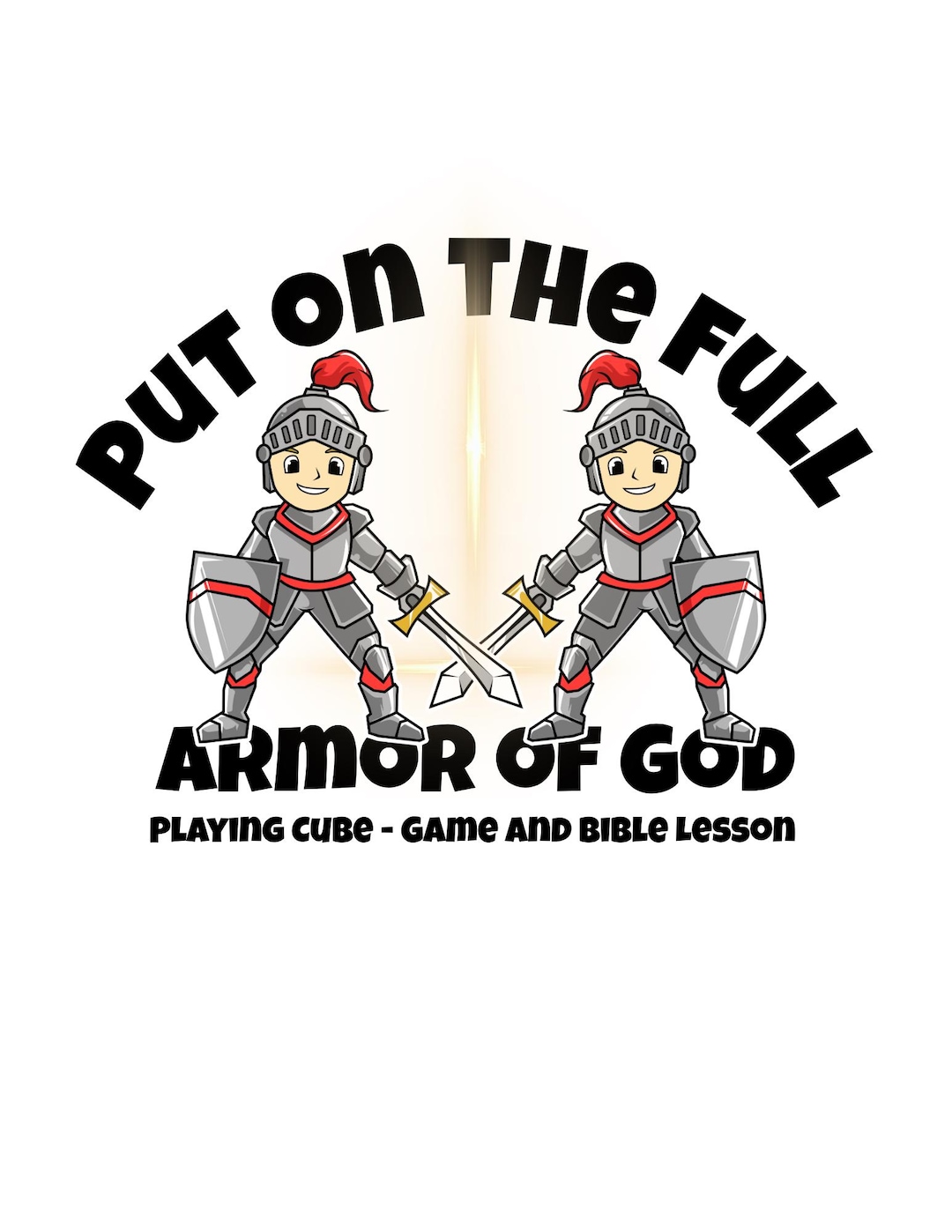 Armor of God Bible Game Cube: Ephesians 6 Kids Activity (PDF Pattern - Etsy