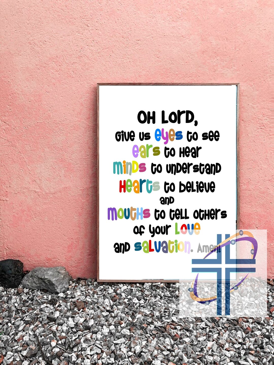 Prayer for Children Printable Poster: Sunday School Classroom Decor ...