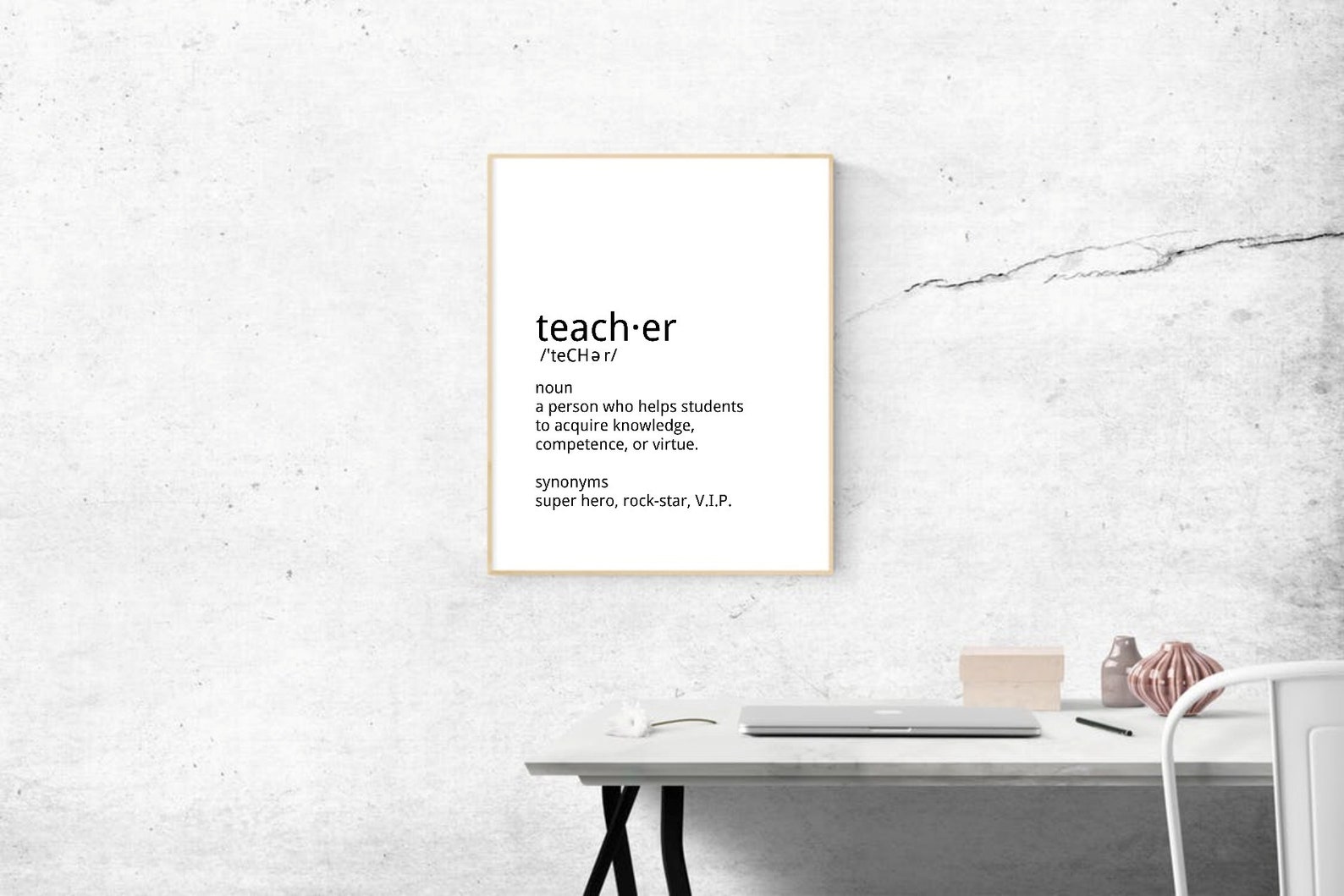 Funny Teacher Definition Poster: Appreciation Gift (digital Download ...