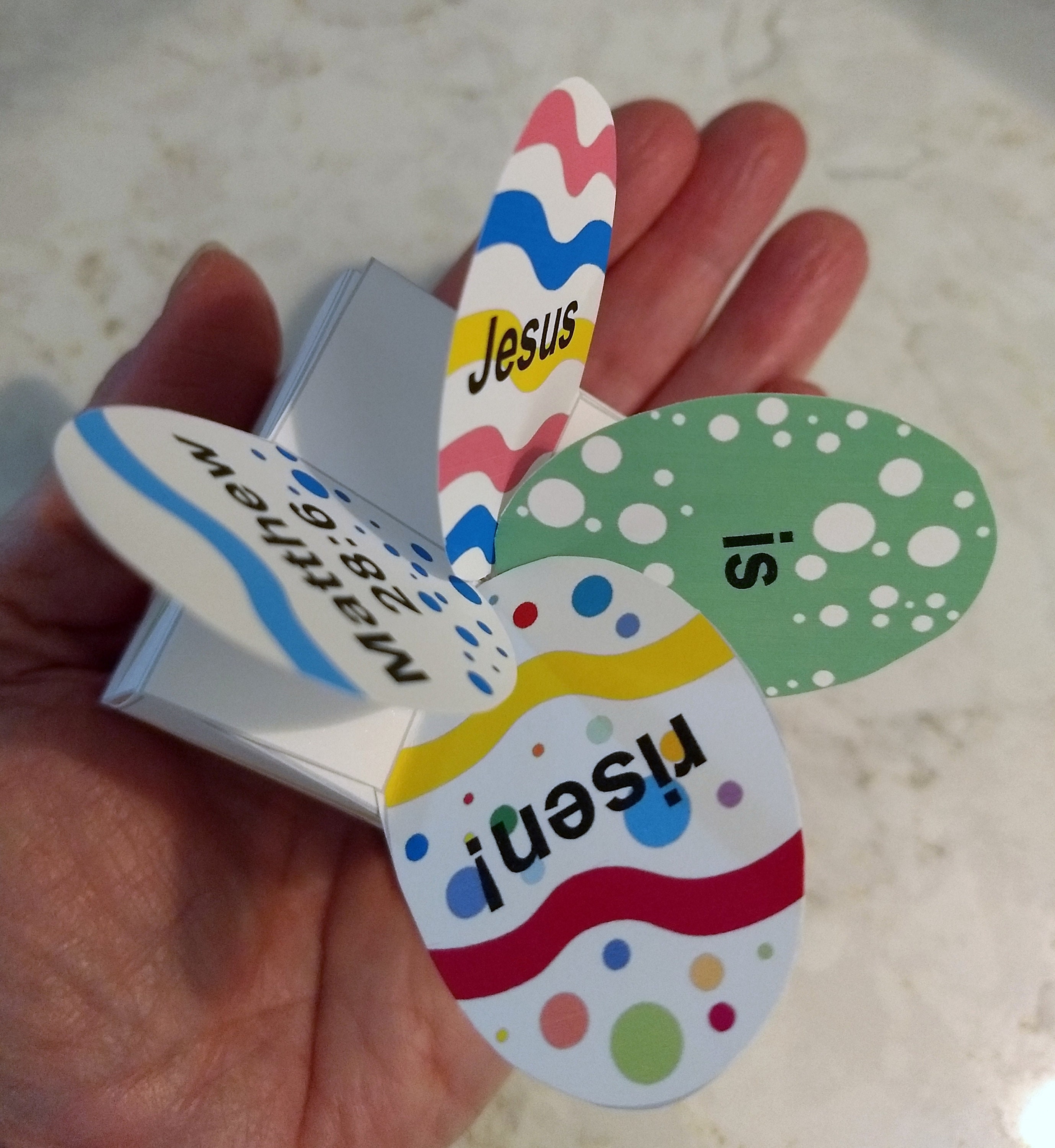 Easter Eggs Favor Gift Box Kids Lent Craft Activity Children's Sunday ...