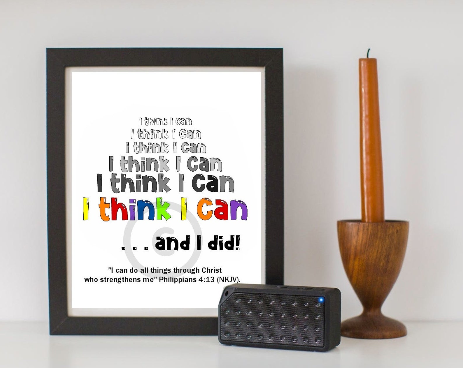 I Think I Can Growth Mindset, Classroom Motivational Poster, Positive ...