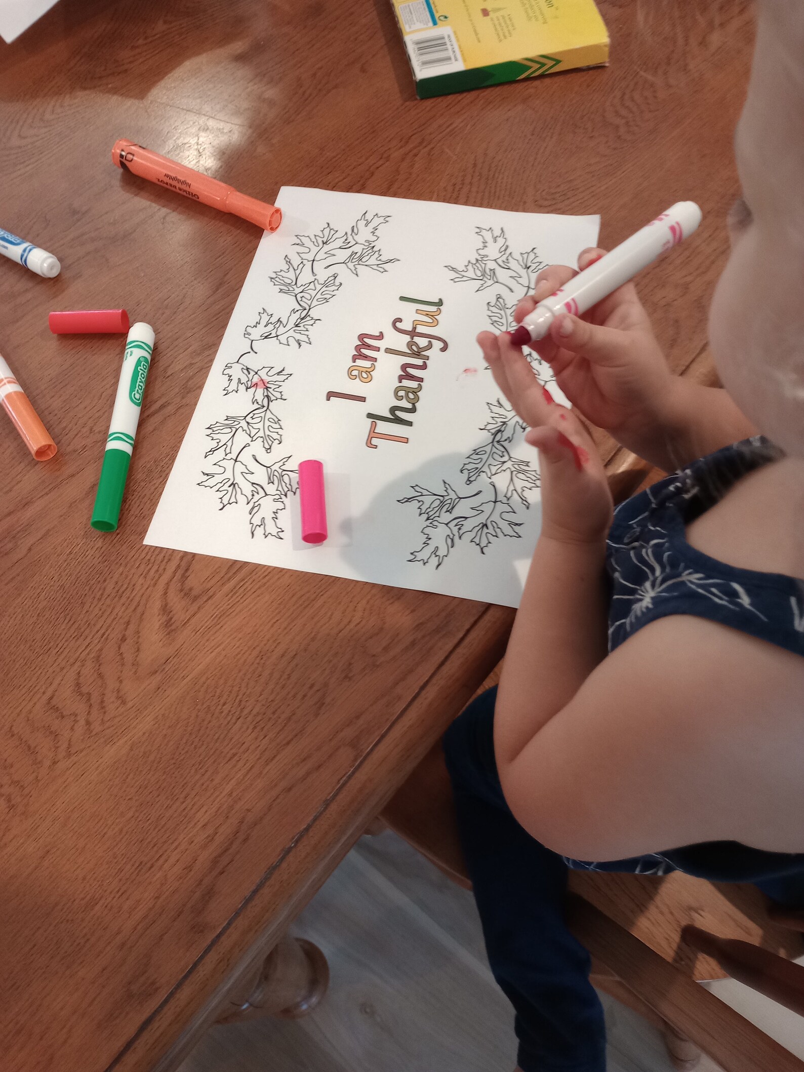 Thanksgiving Craft Fingerprint Art Activity, Kindergarten Classroom ...