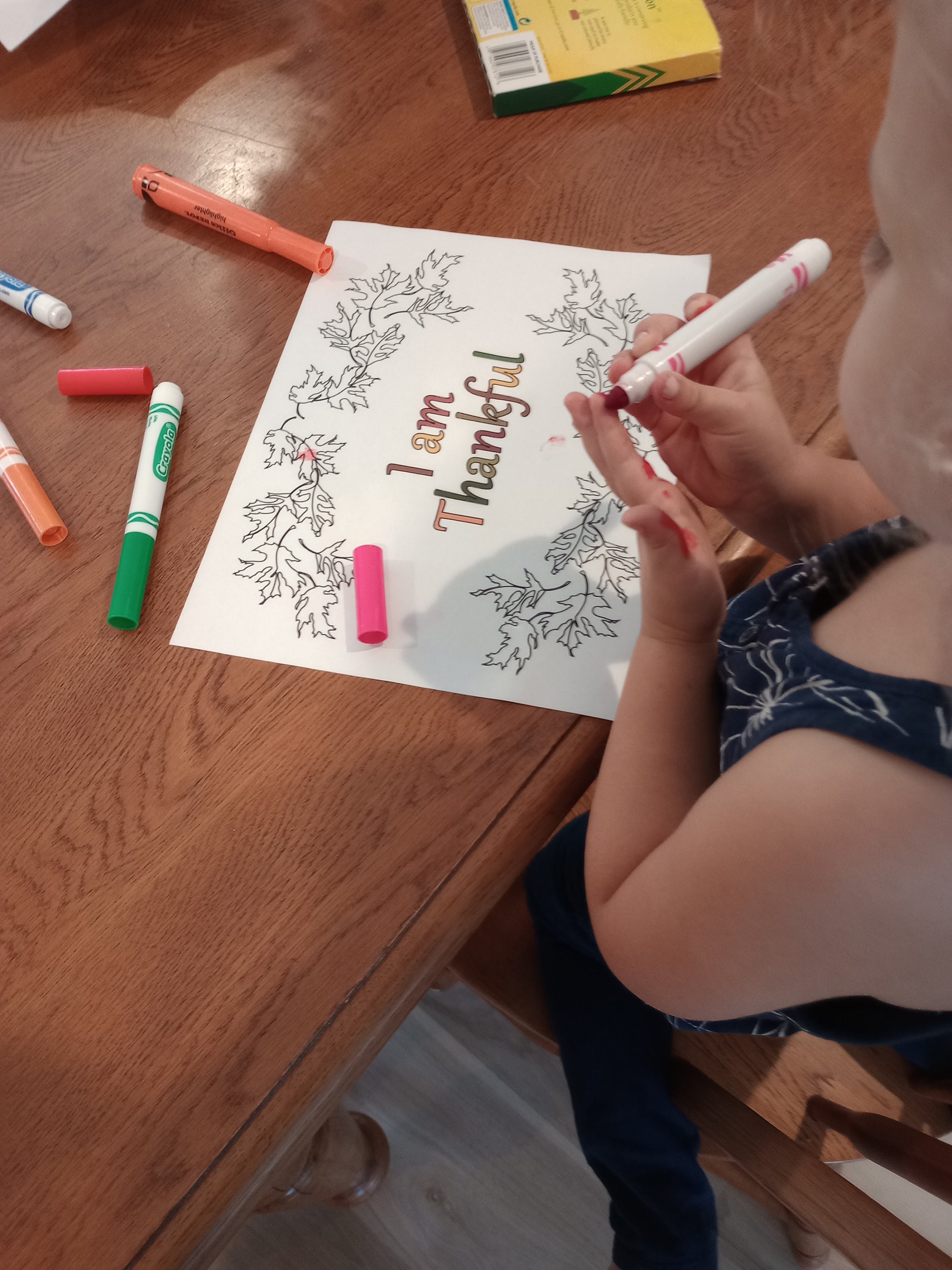 Thanksgiving Craft Fingerprint Art Activity, Kindergarten Classroom ...