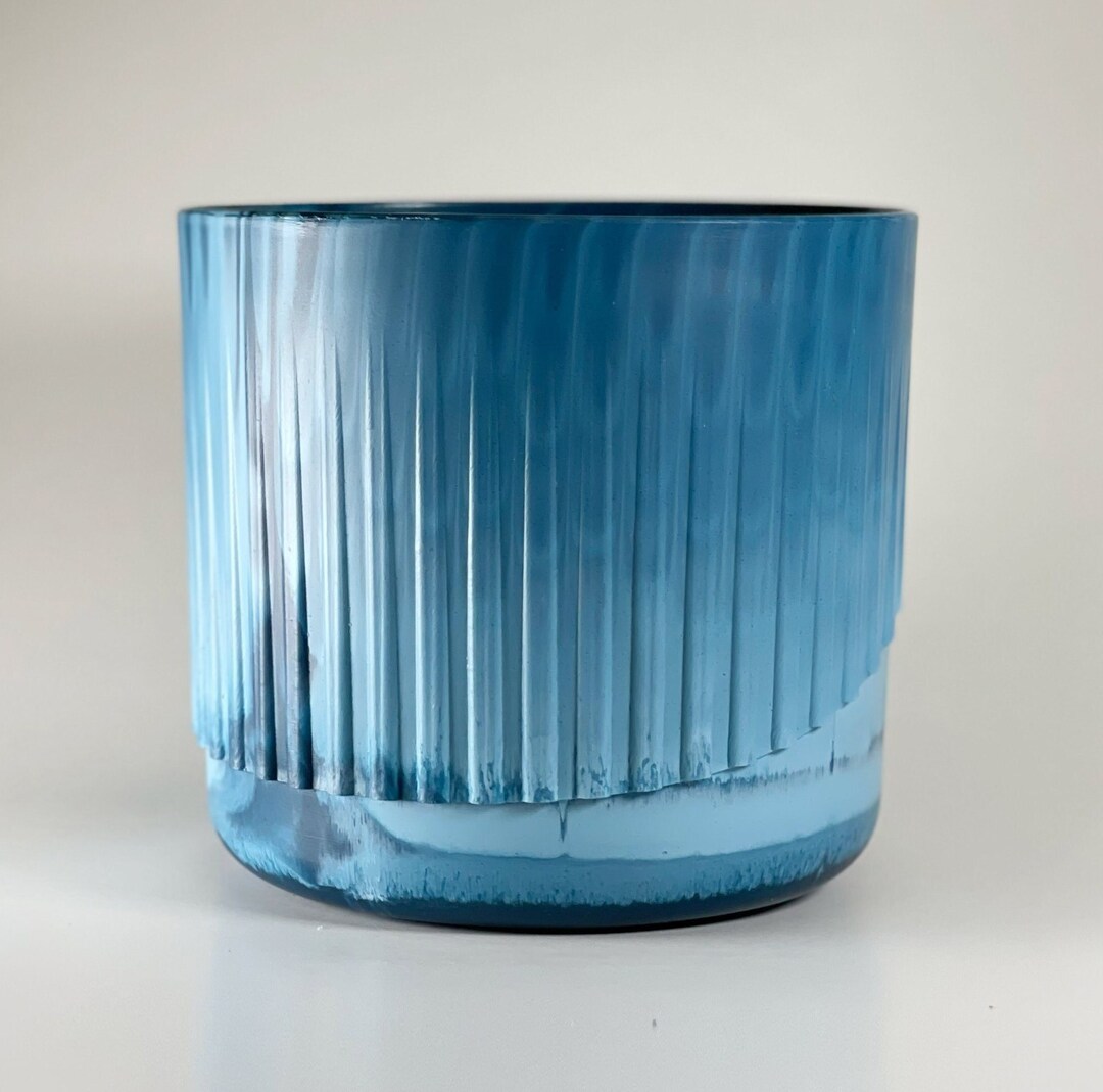 Recycled Ocean Plastic Plant Pot - SEA CHANGE - Light Blue - Etsy