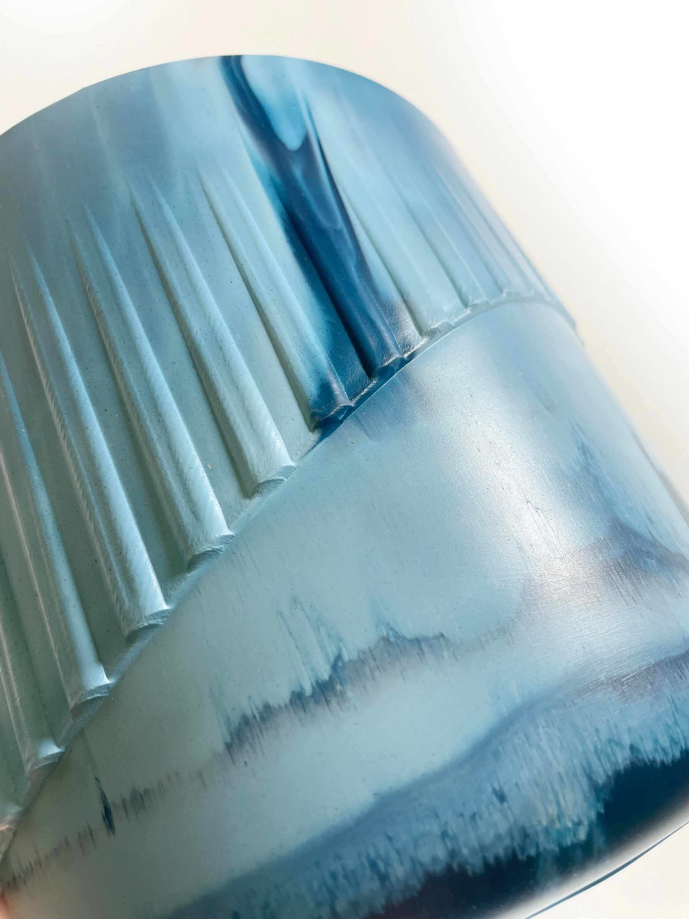 Recycled Ocean Plastic Plant Pot SEA CHANGE Light Blue - Etsy