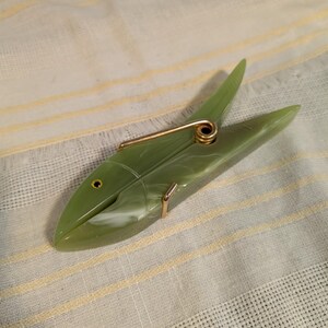 Extremely RARE Bakelite and Catalina Clip Fish Paper Clip - Clothes Pin ...