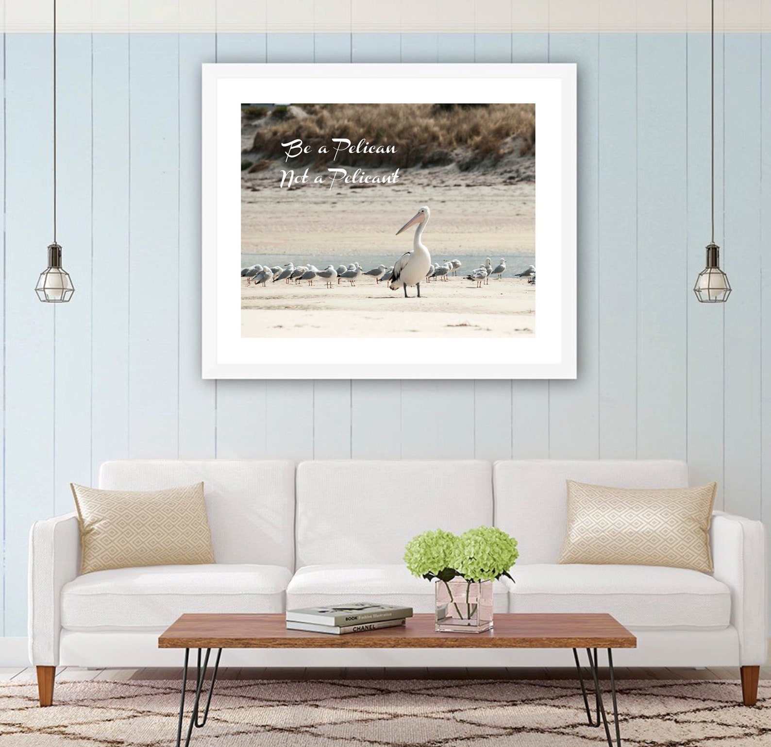 Positive Quote Digital Download, 'be a Pelican Not a Pelicant ...