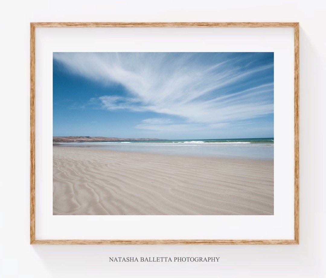 Beach Photo Digital Print, Aldinga Beach Australia Printable Wall Art ...