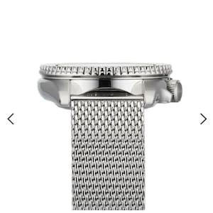 Seiko Compatible Stainless Steel Shark Mesh Watch Strap (18mm/20mm/22mm ...