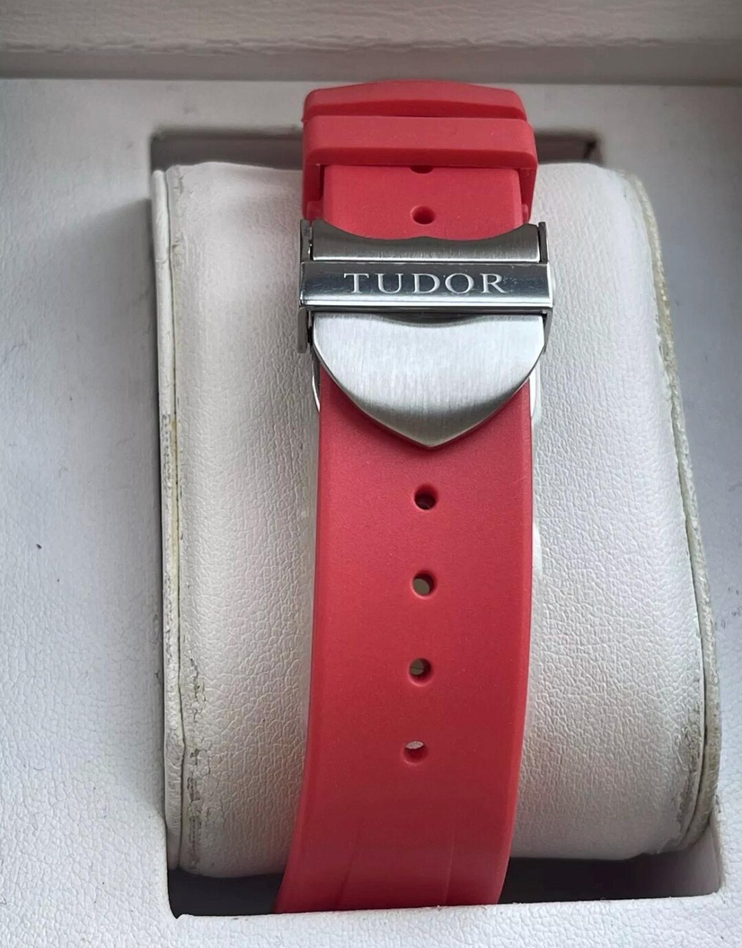 Red Rubber Watch Band for Tudor Black Bay GMT - 22mm - Etsy