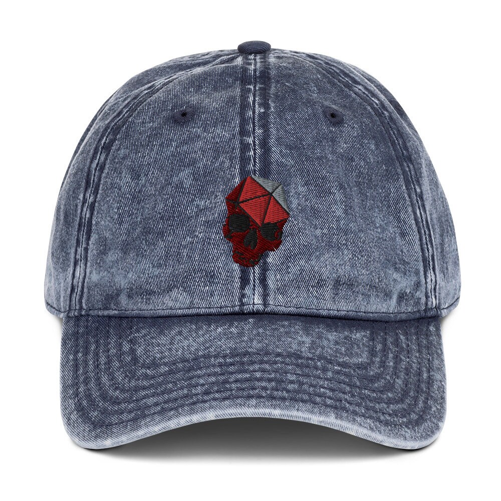 Hideous Laughter Productions Hat - Red Skull! - Etsy New Zealand