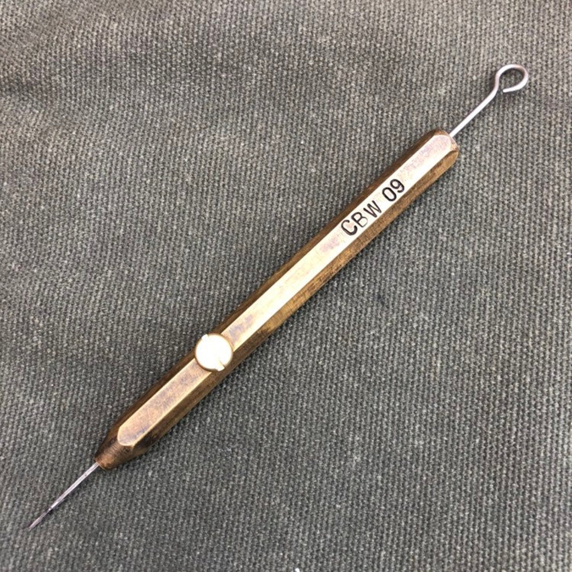 CBW09 Hand Poke Brass Pen Pencil Tool Tattoo Holder Needle - Etsy Canada