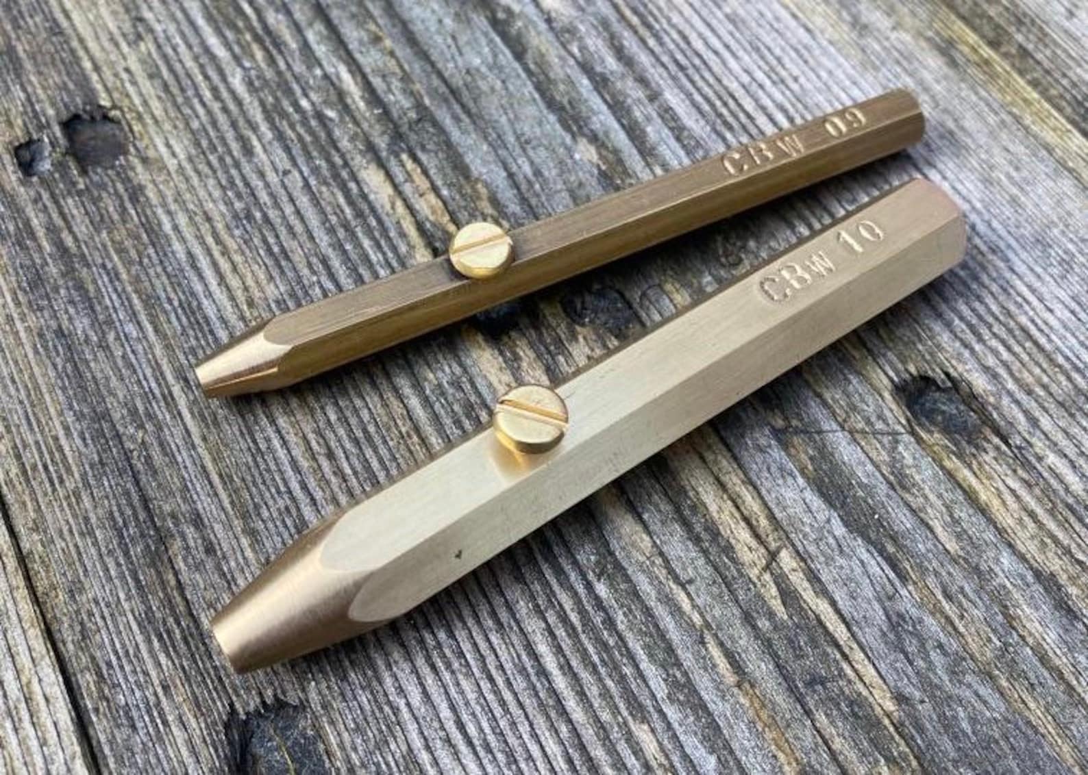CBW10 Hand Poke Brass Pen Pencil Tool Tattoo Holder Needle - Etsy