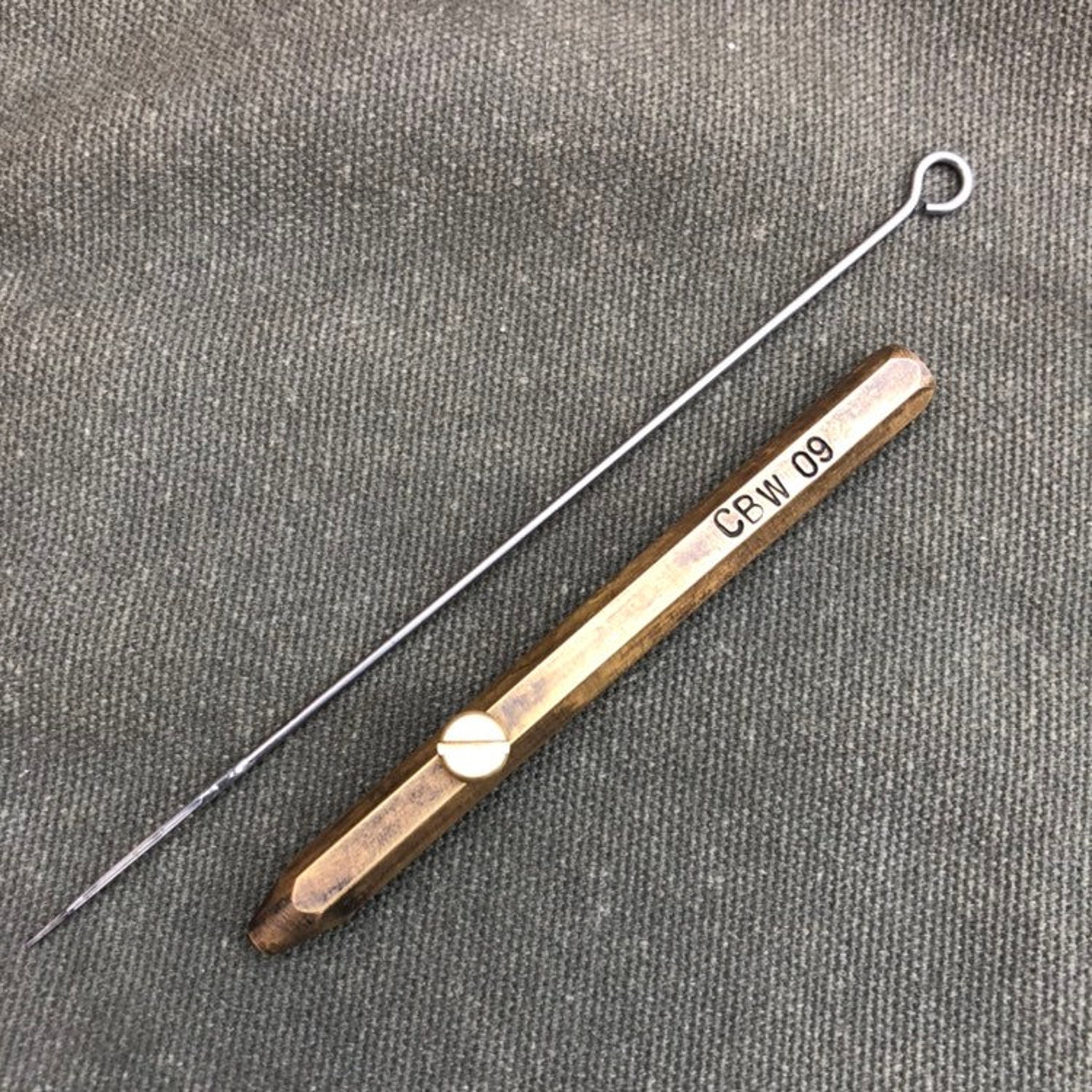 CBW09 Hand Poke Brass Pen Pencil Tool Tattoo Holder Needle - Etsy