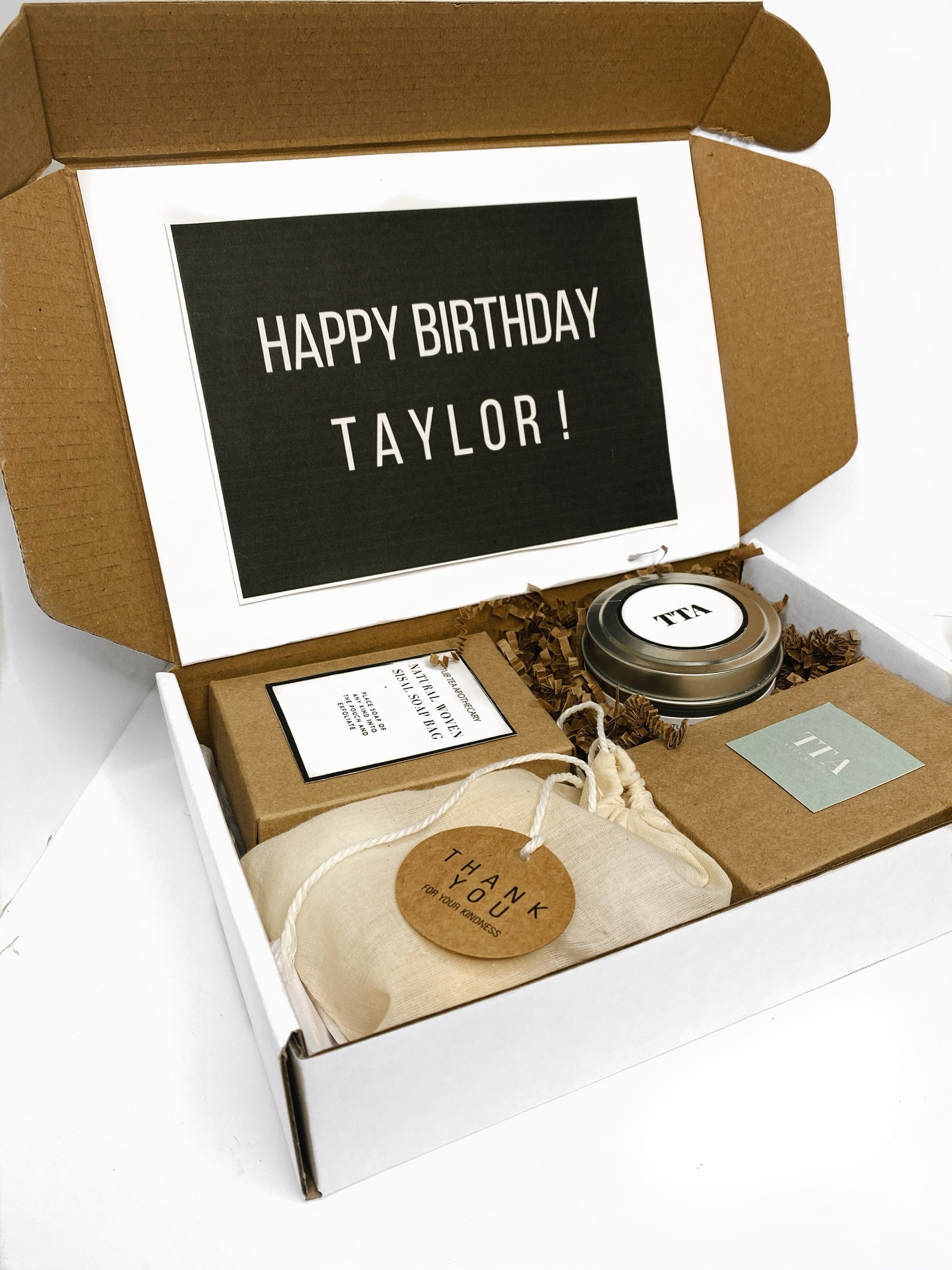 Personalized Birthday Box Birthday Gift Set for Her Spa | Etsy