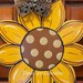 Sunflower Door Hanger, Sunflower Wall Decor, Summer or Fall Door Hanger ...
