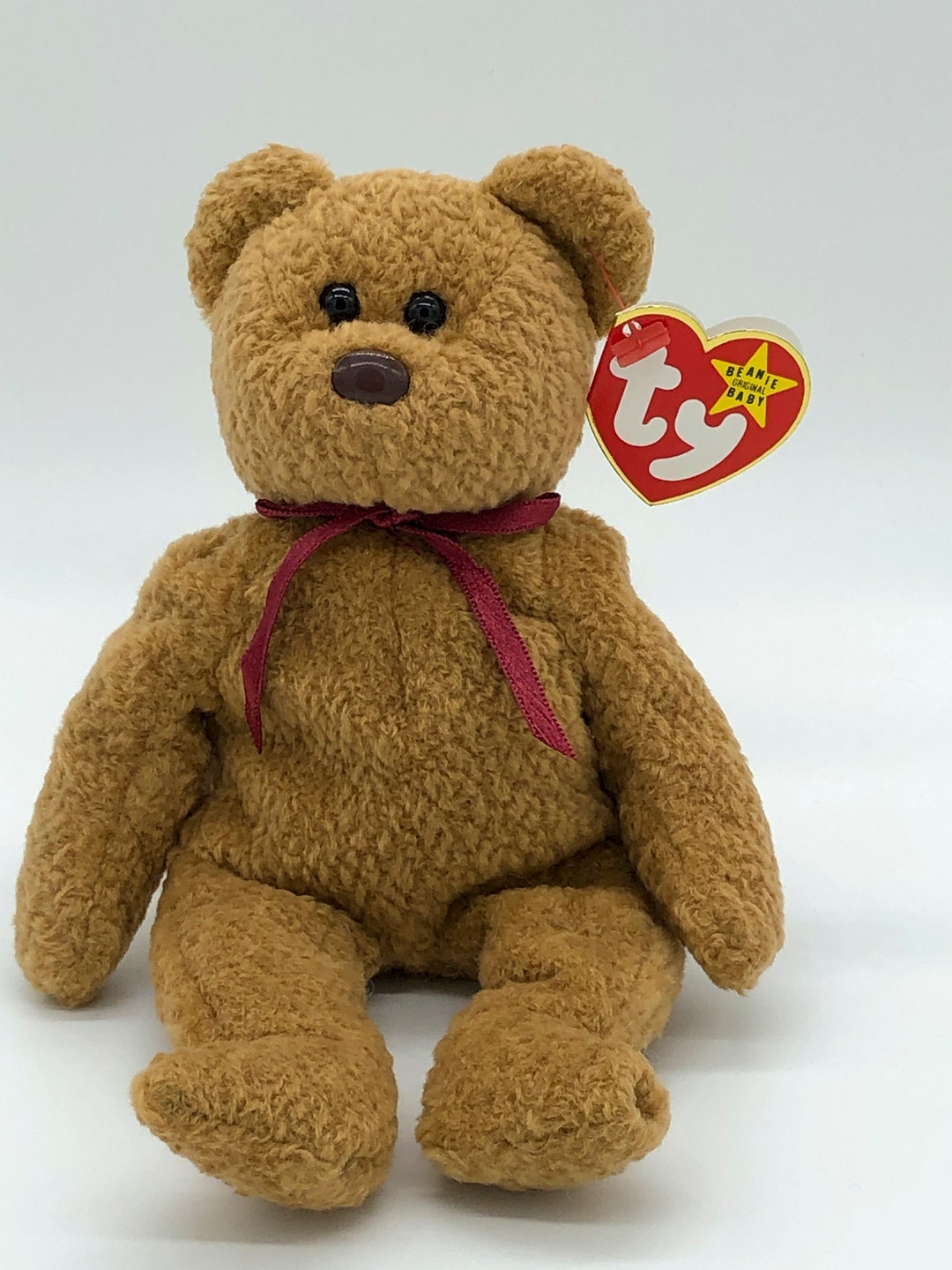 MWMT Curly Ty Beanie Baby Rare With 4 Production Errors Noted in ...