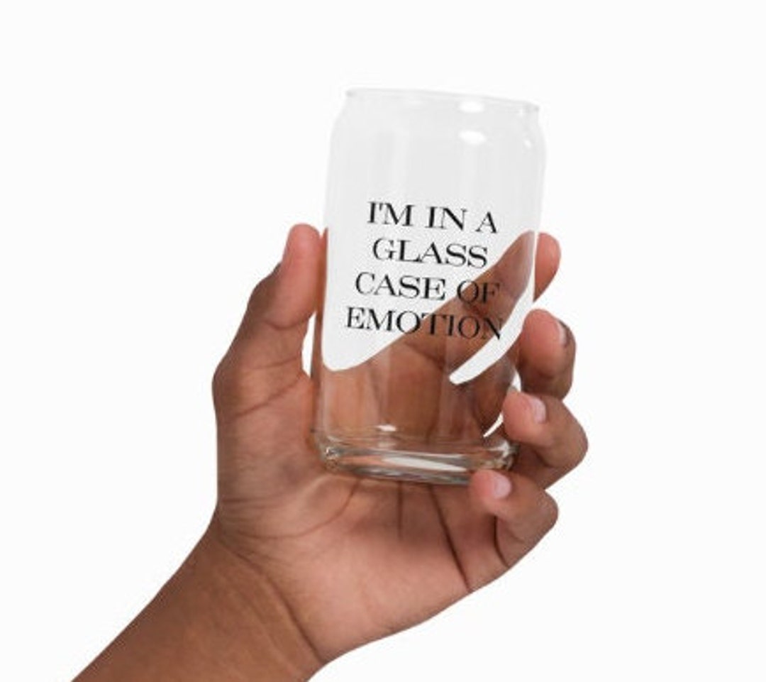 Im in A Glass Case of Emotions Beer Glass - Etsy