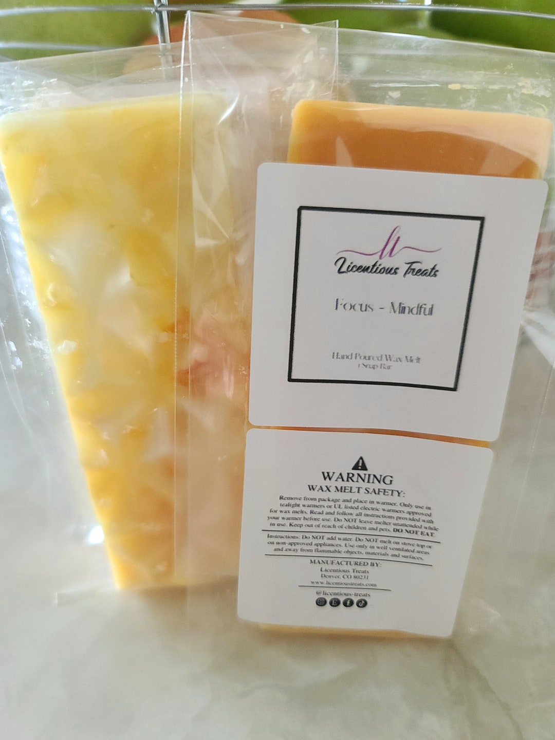 Luxury Wax Melts Fruit Fragrance Air Freshener Citrus Wax Melts Wax ...
