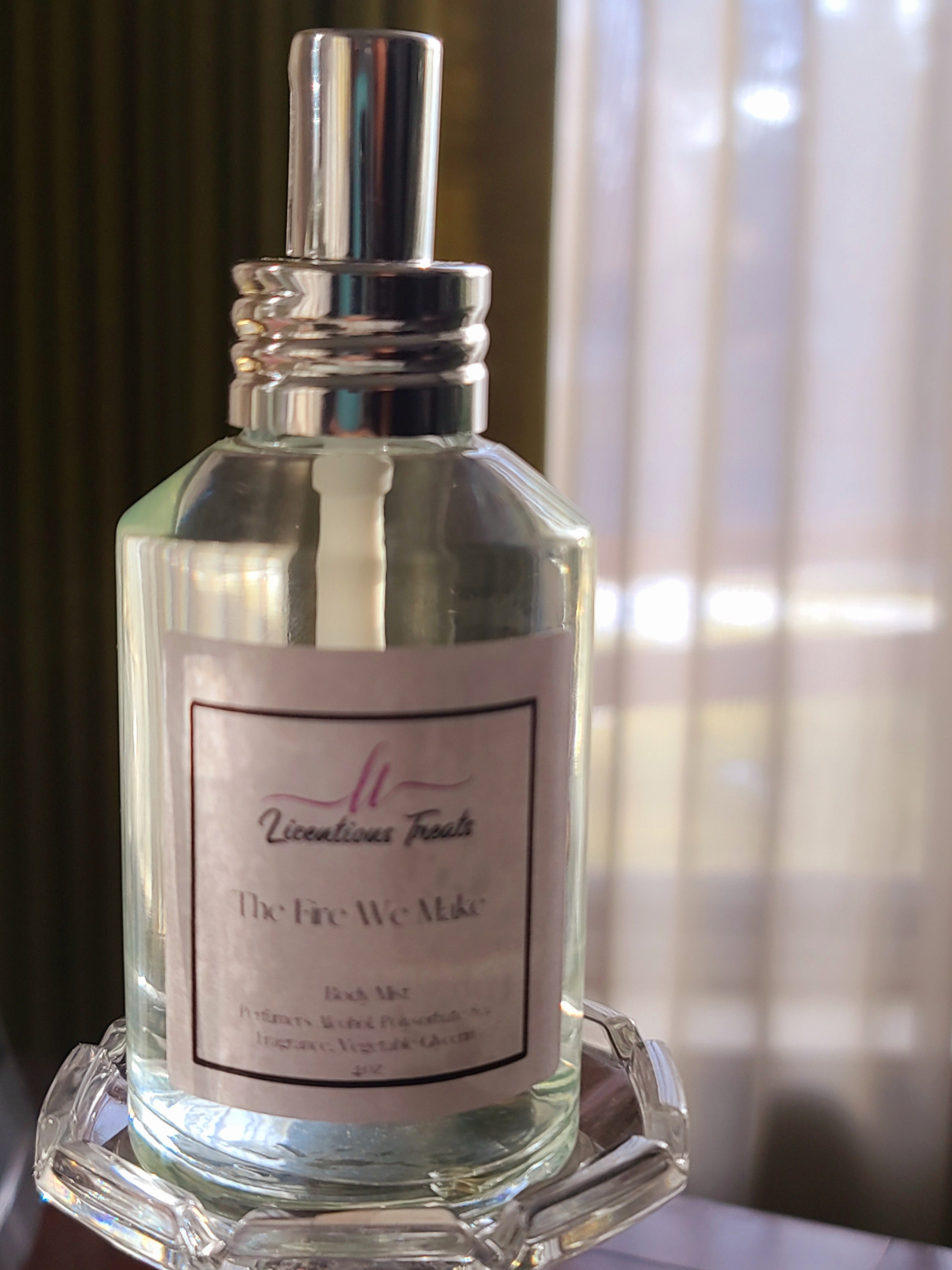 Body Mist the Fire We Make Luxury Body Spray - Etsy