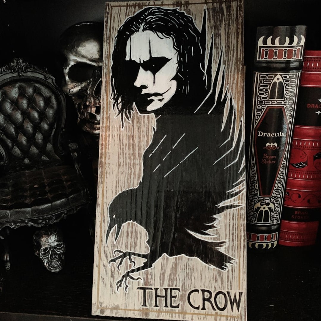 The Crow Decor Sign - Etsy