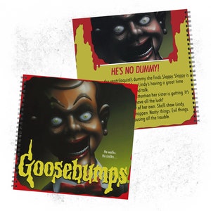 Goosebumps Notebook - Etsy