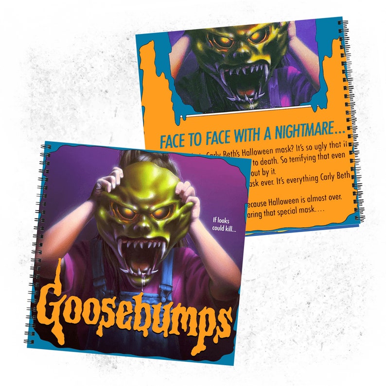 Goosebumps Notebook - Etsy
