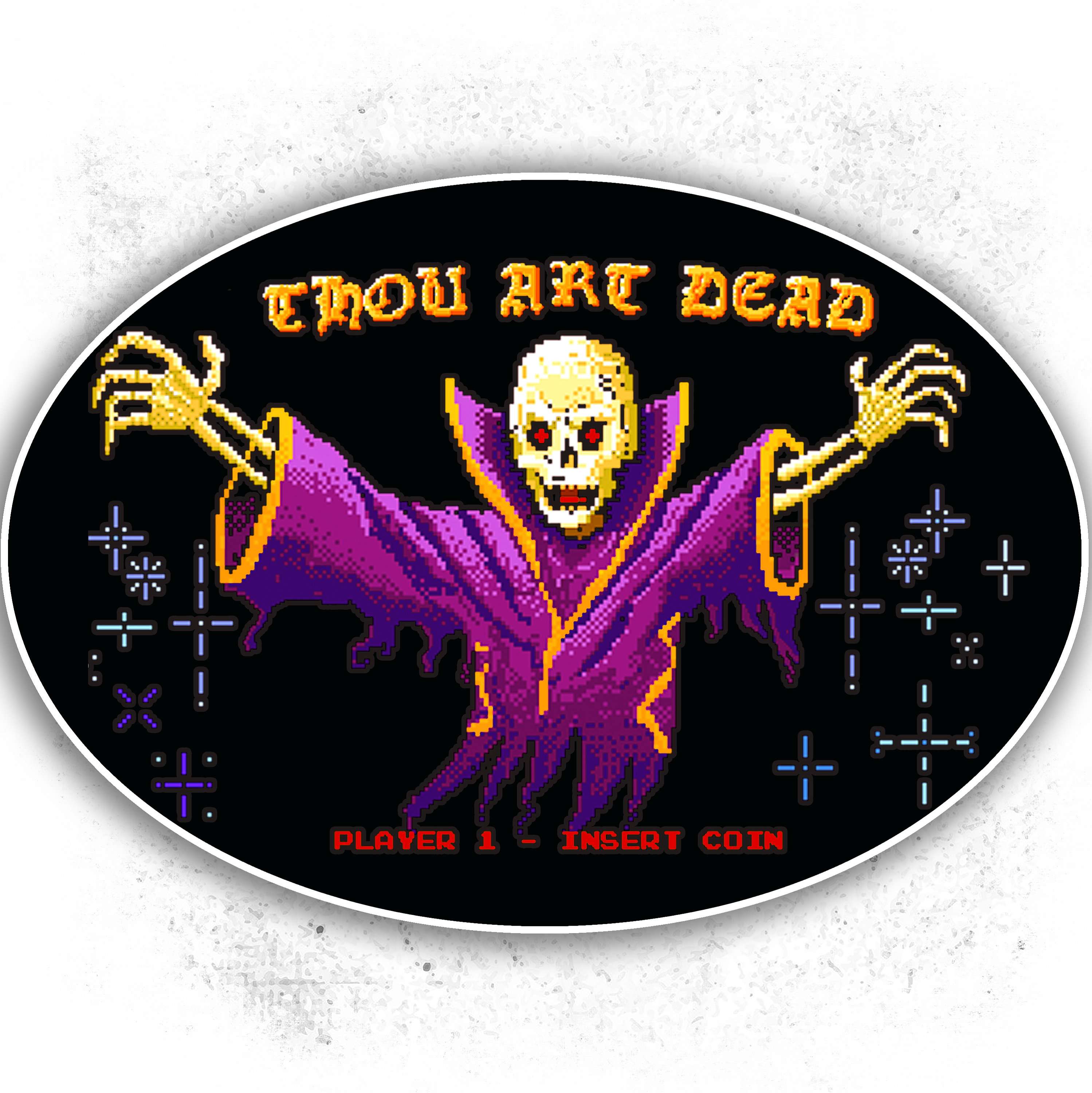 Monster House Thou Art Dead Sticker | Etsy