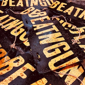 BEATNGU Jeepers Creepers Replica License Plate - Etsy