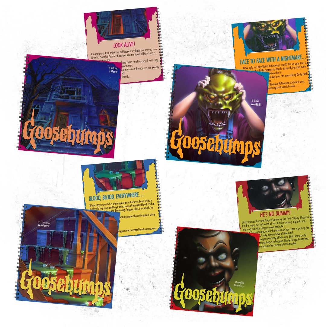 Goosebumps Notebook - Etsy