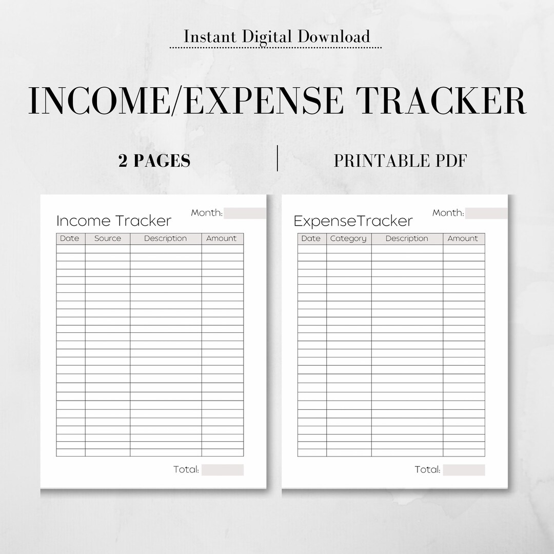Income And Expense Tracker Printable Money Tracker Financial Etsy income-and-expense-tracker-printable-money-tracker-financial-etsy