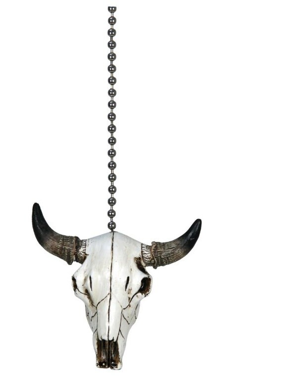 Steer Skull Ceiling Fan Pull Chain - Etsy
