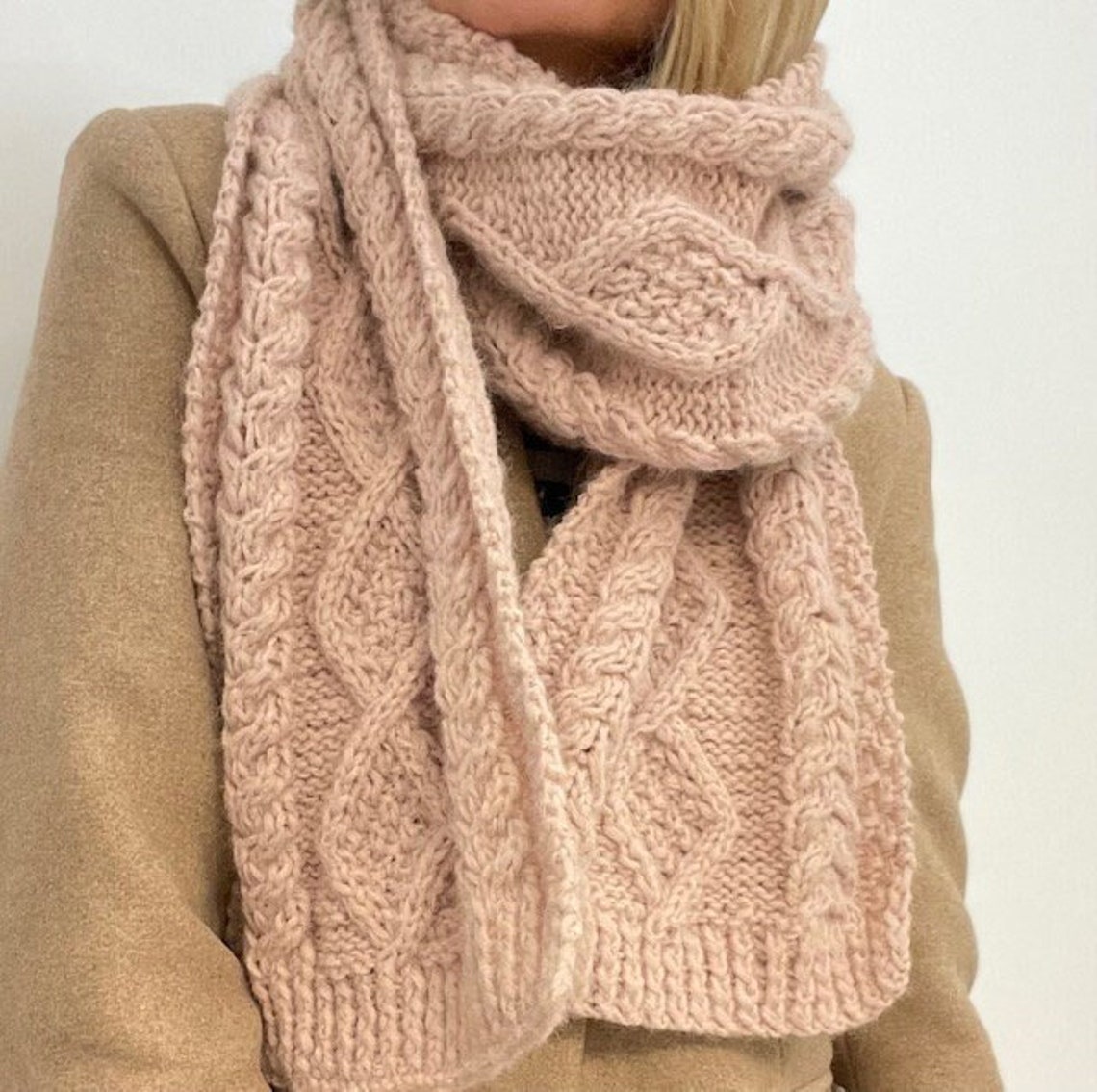 Jenny Scarf KNITTING PATTERN - Etsy