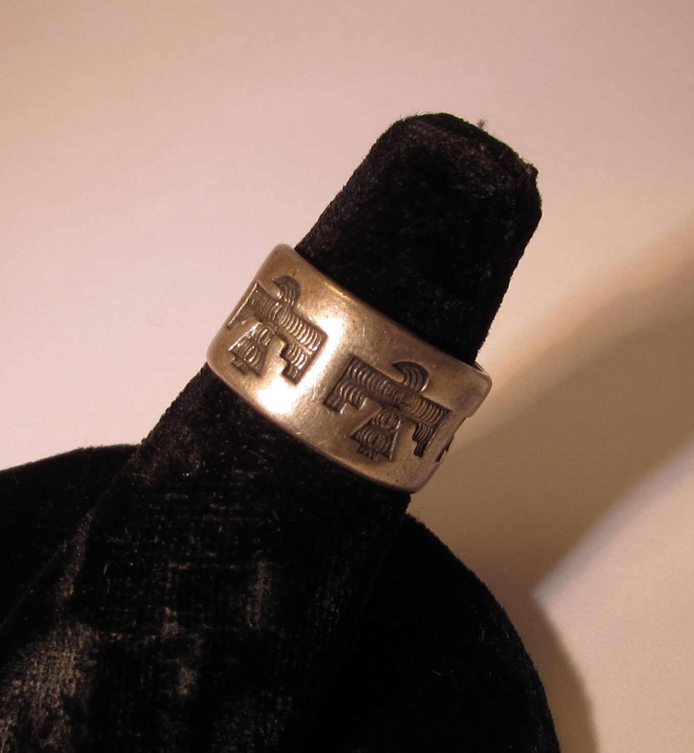 1940's Bell Trading Post Sterling Thunderbird Ring. Size 5. - Etsy