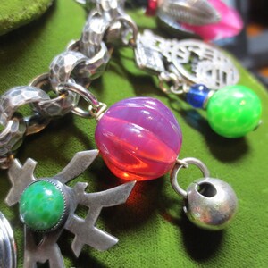 1950's Napier Chinese The.med Charm Bracelet. High Quality Costume ...