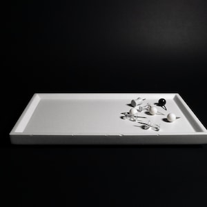 Concrete Tray | Decorative Tray | Candle Tray | Nightstand Tray | Desk ...