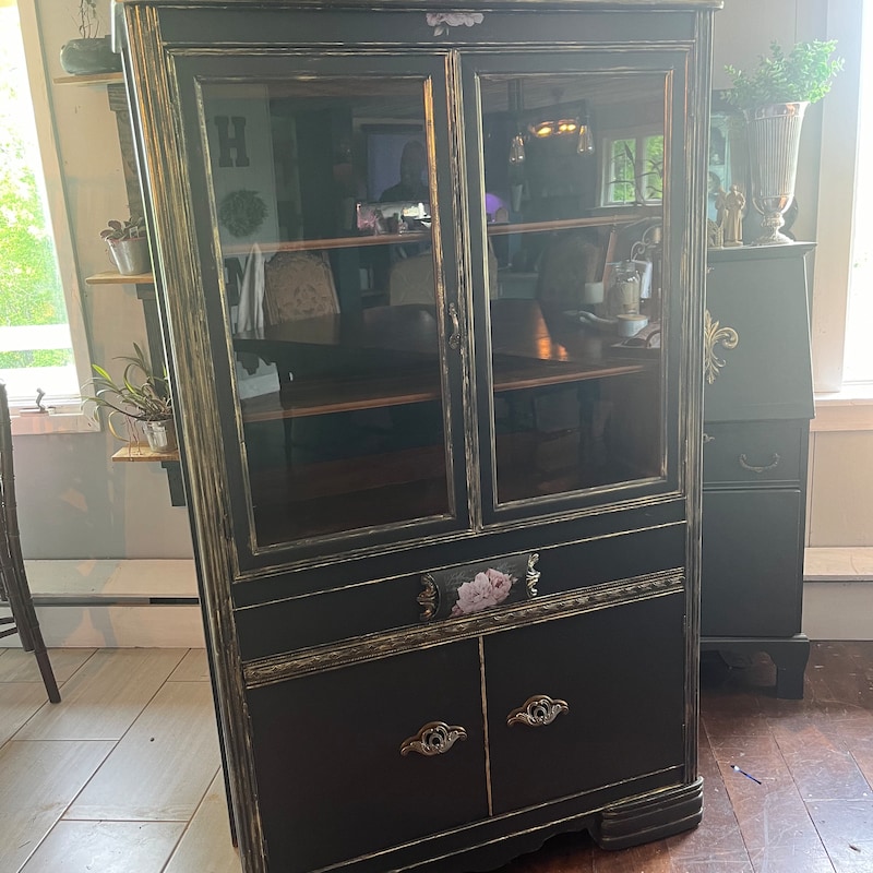 Shabby Chic Hutch - Etsy